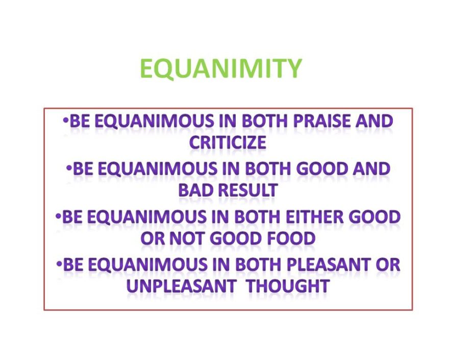 Equanimity - Truth Ultimate