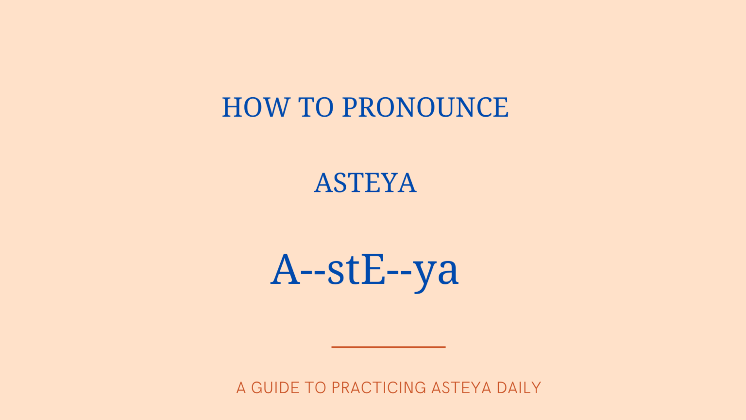 ASTEYA - Truth Ultimate