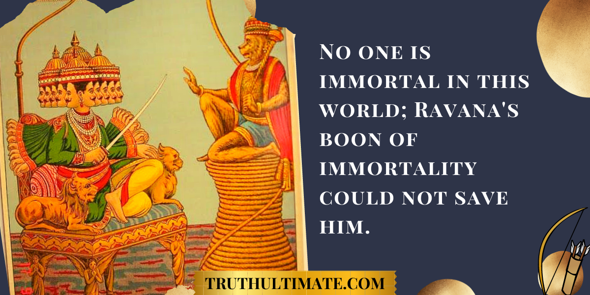 50 Ramayana Quotes to change life - Truth Ultimate
