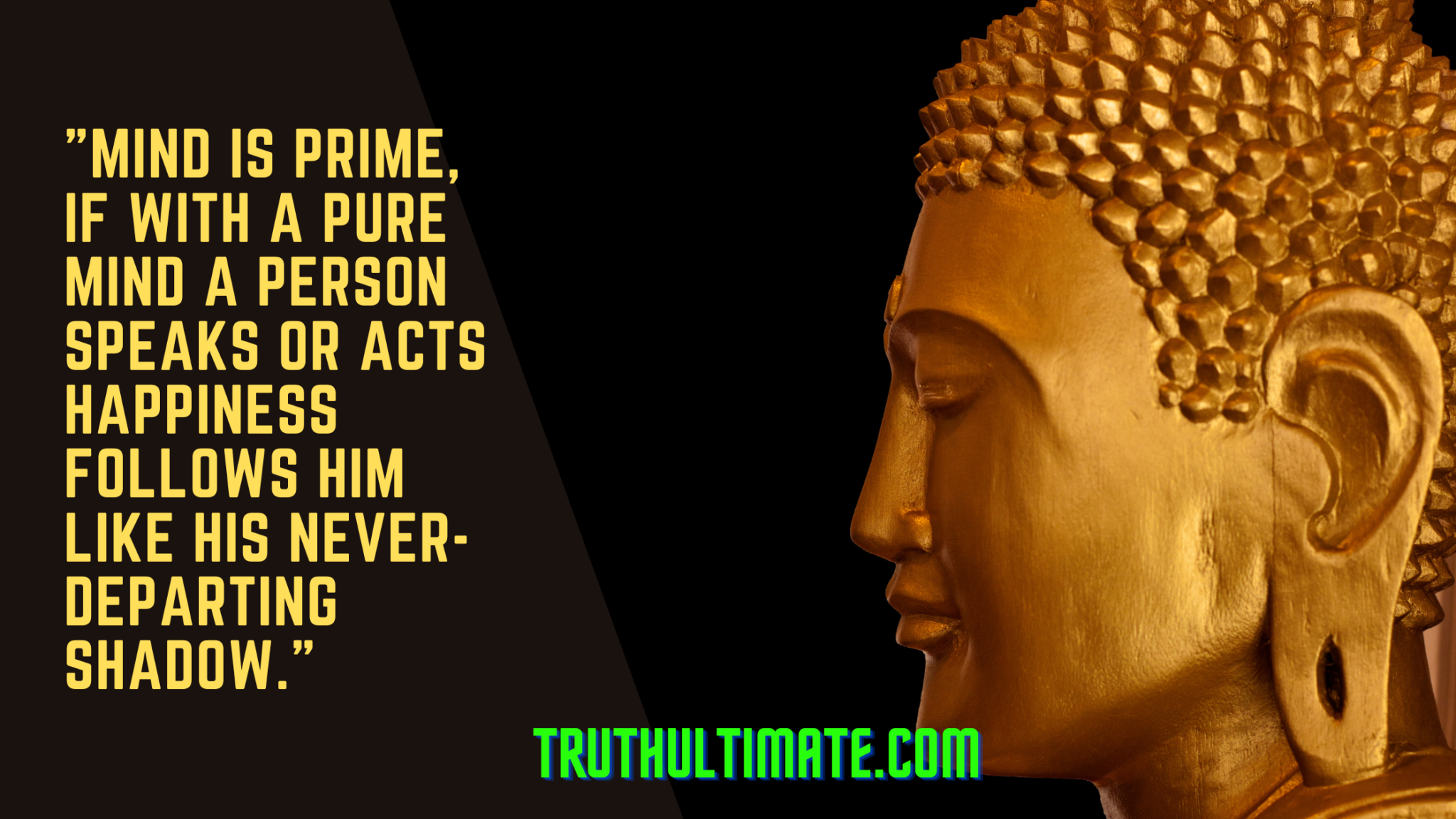 Karma Buddha quotes - Truth Ultimate